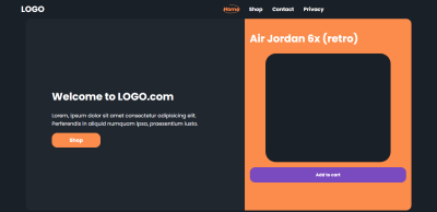 GitHub - NouNouDz/Modern-Shop-Template: New modern shop or store ...