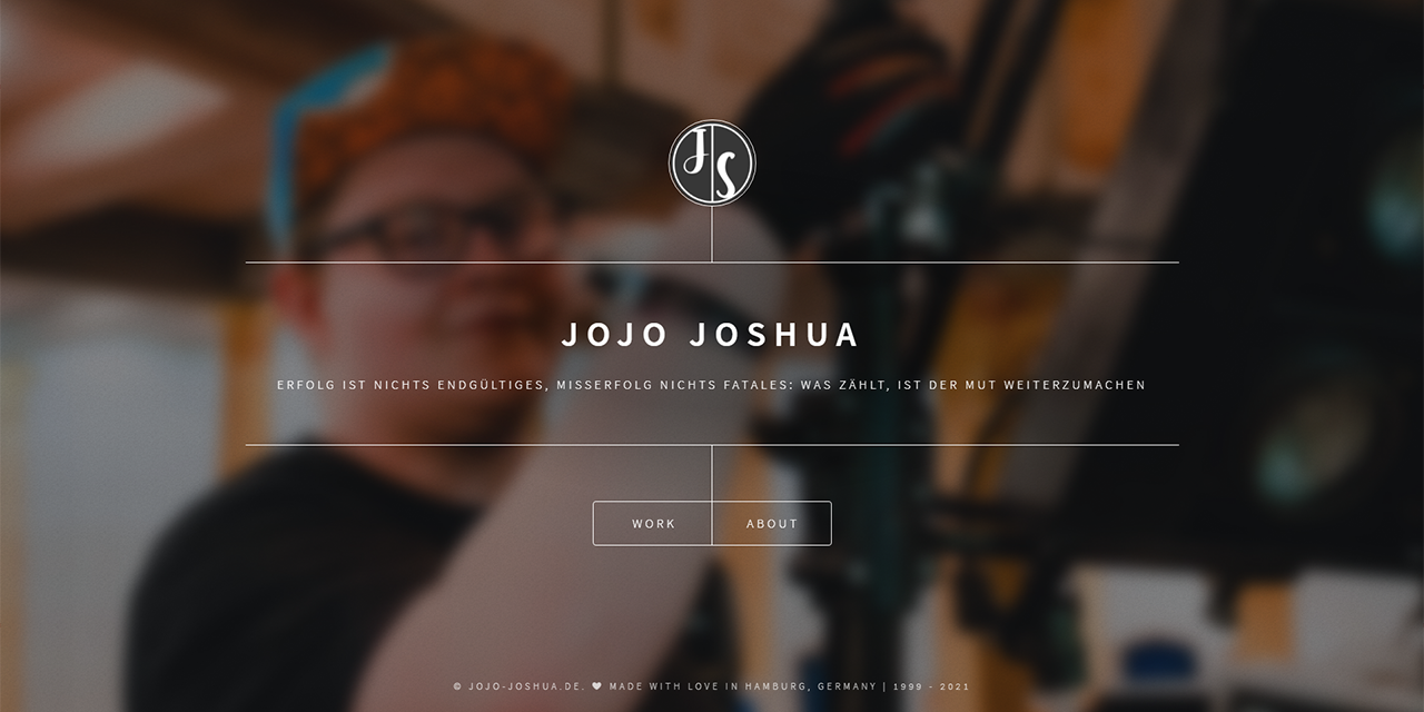 GitHub - JoJo-Joshua/JoJo-Joshua.de: Website JoJo-Joshua.de