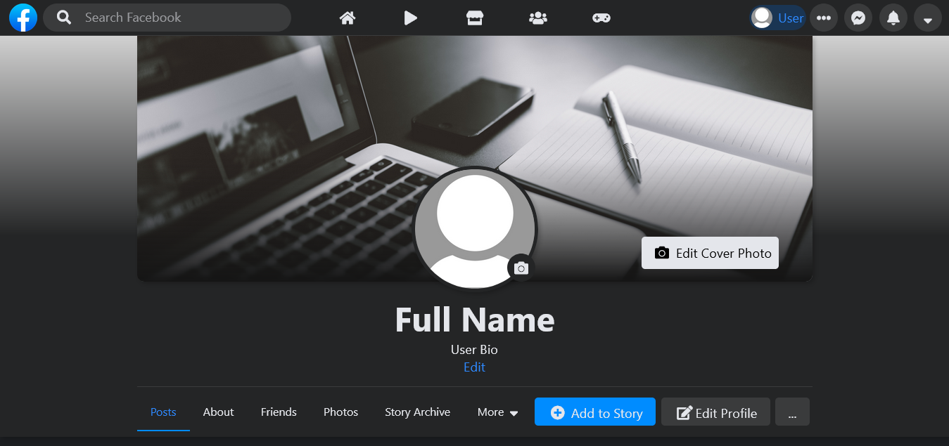 GitHub - Mahmudur-Rashid/Facebook-Profile-UI-2021: Reverse engineered ...