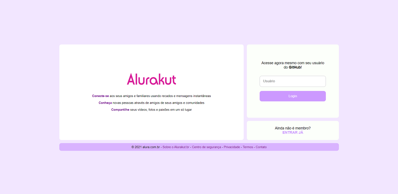 GitHub - natcardozo/Alurakut
