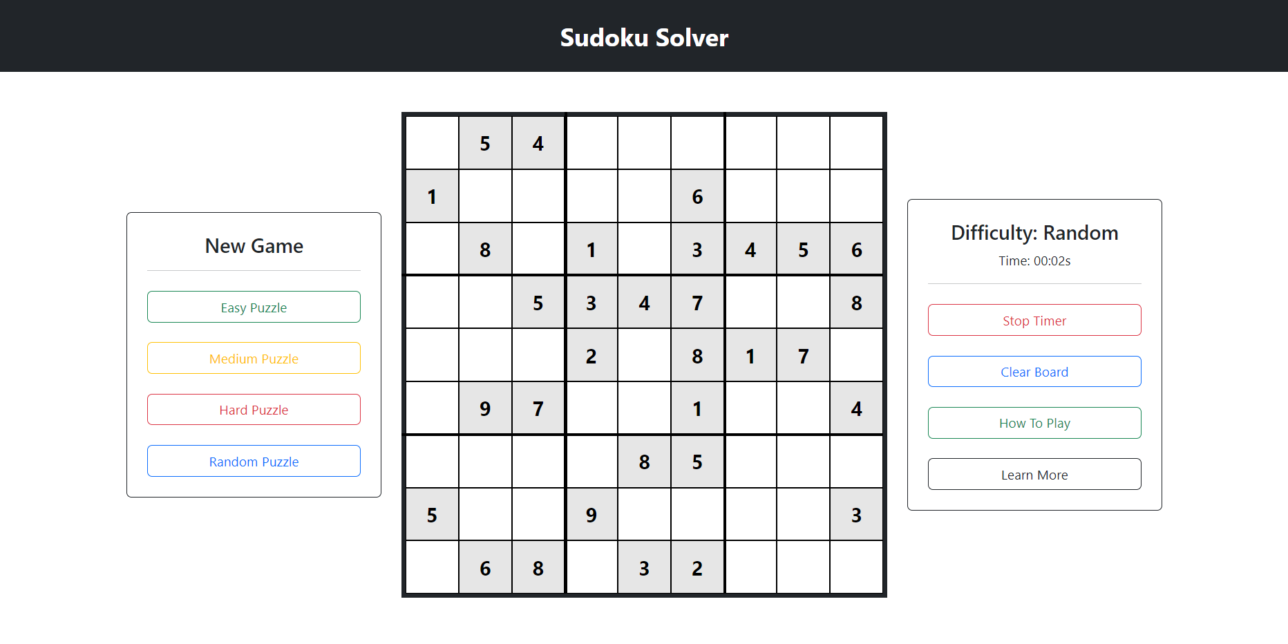 GitHub Simonanewton sudoku solver react Welcome To Sudoku Solver V1 