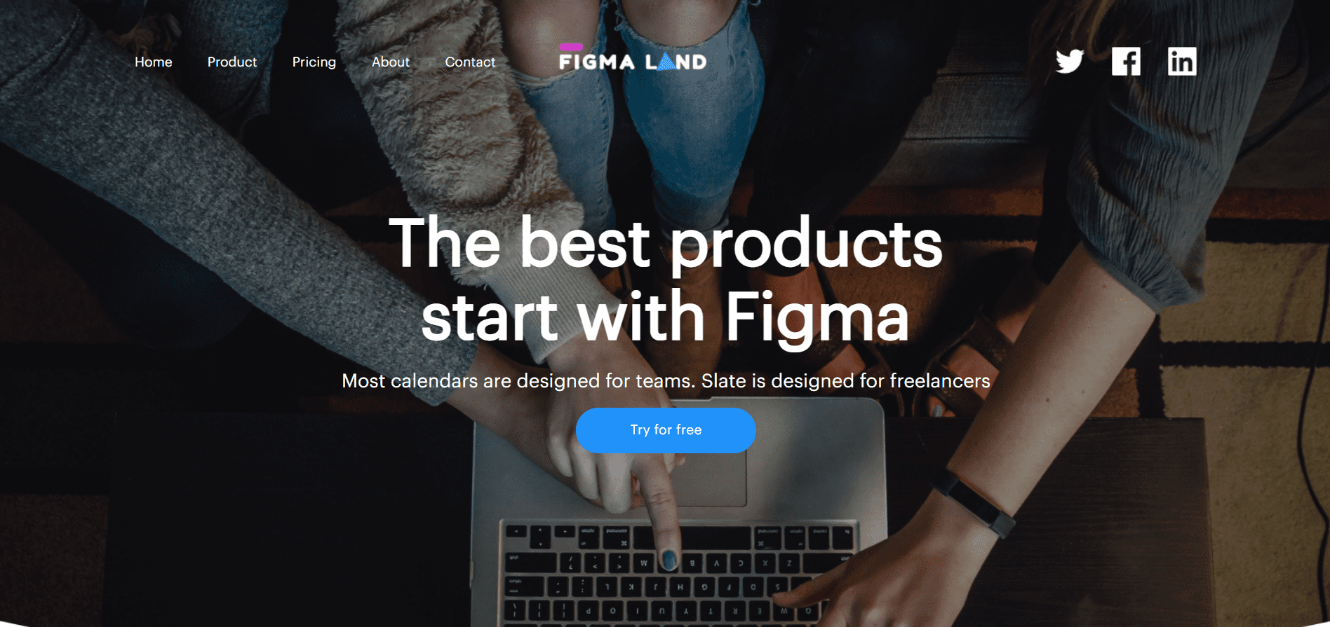 GitHub - viktor-kindrat/FigmaLand: Final camp project in Creator IT Academy (v.1.1)