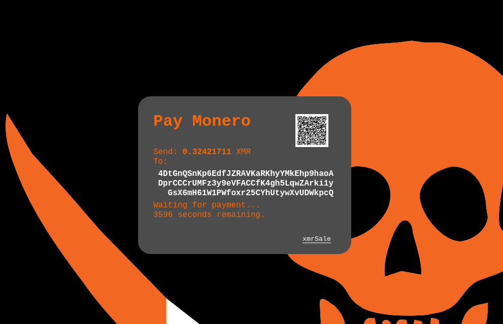 GitHub - xmrsale/xmrSale: Lightweight Monero payment processor written in easily deployable ...