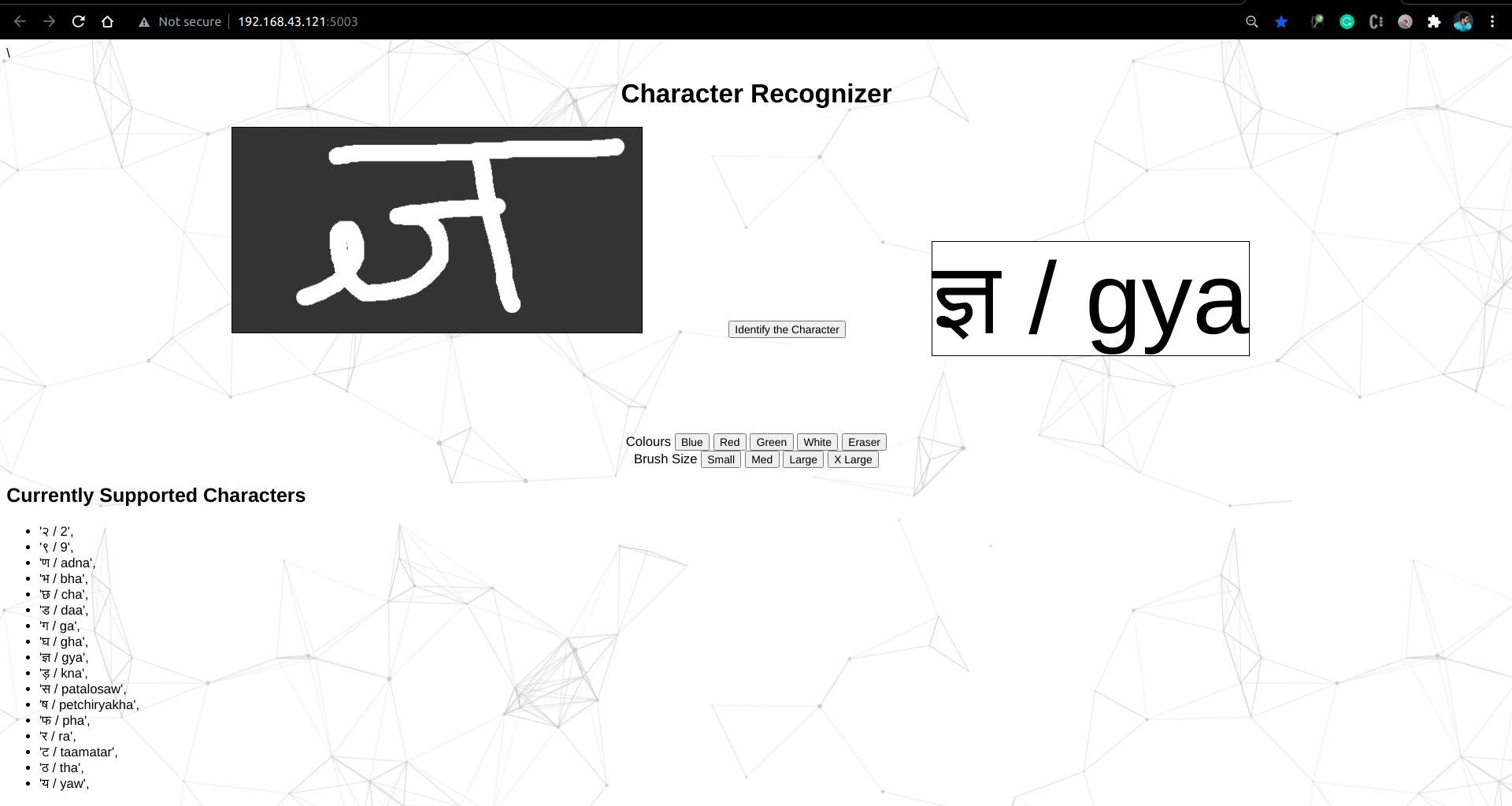 GitHub - adarsh2104/character_recognition_app: - Dockerised Flask Application integrated with ...