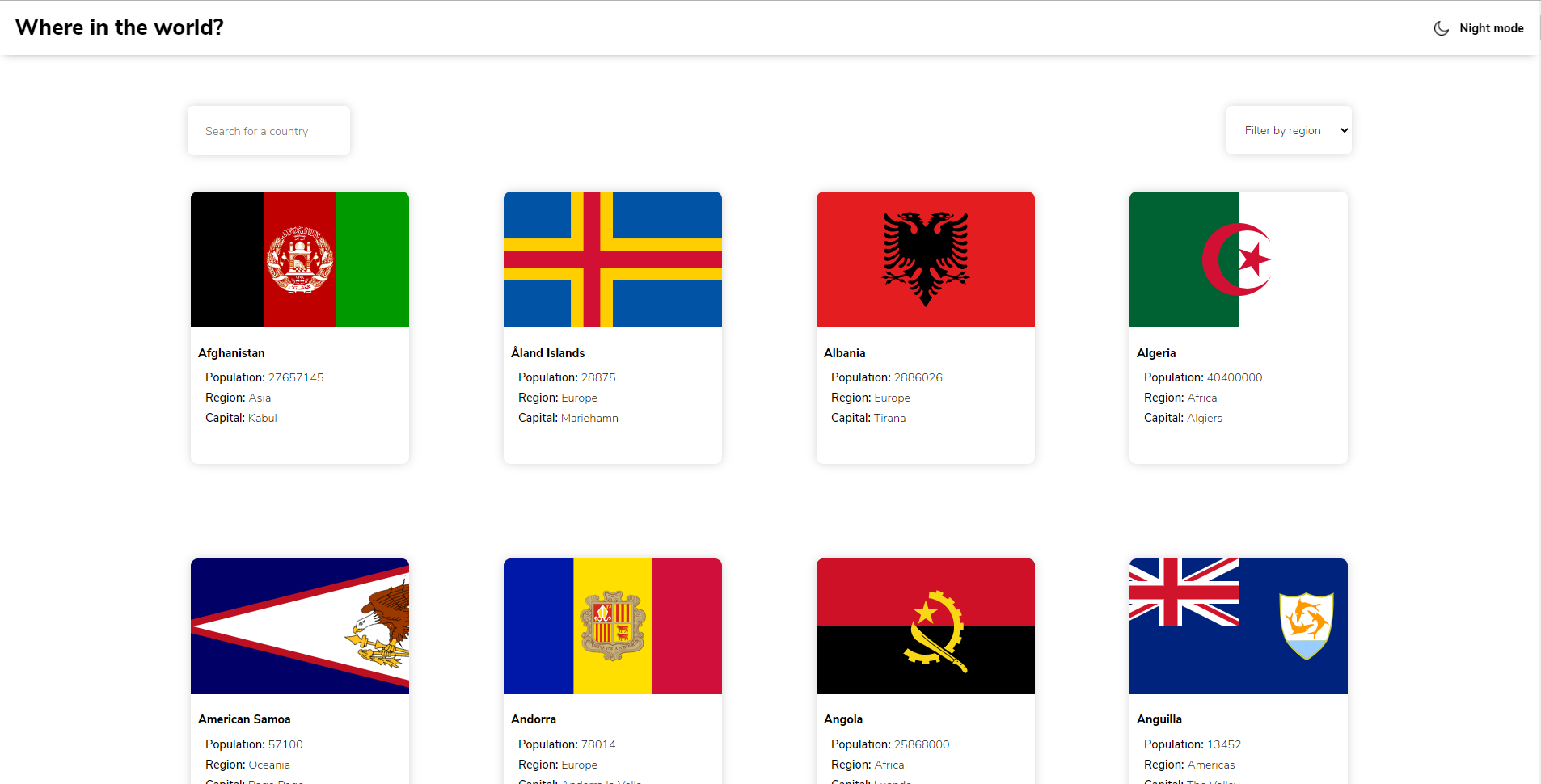 GitHub - TonyHermann/CountriesApiApp