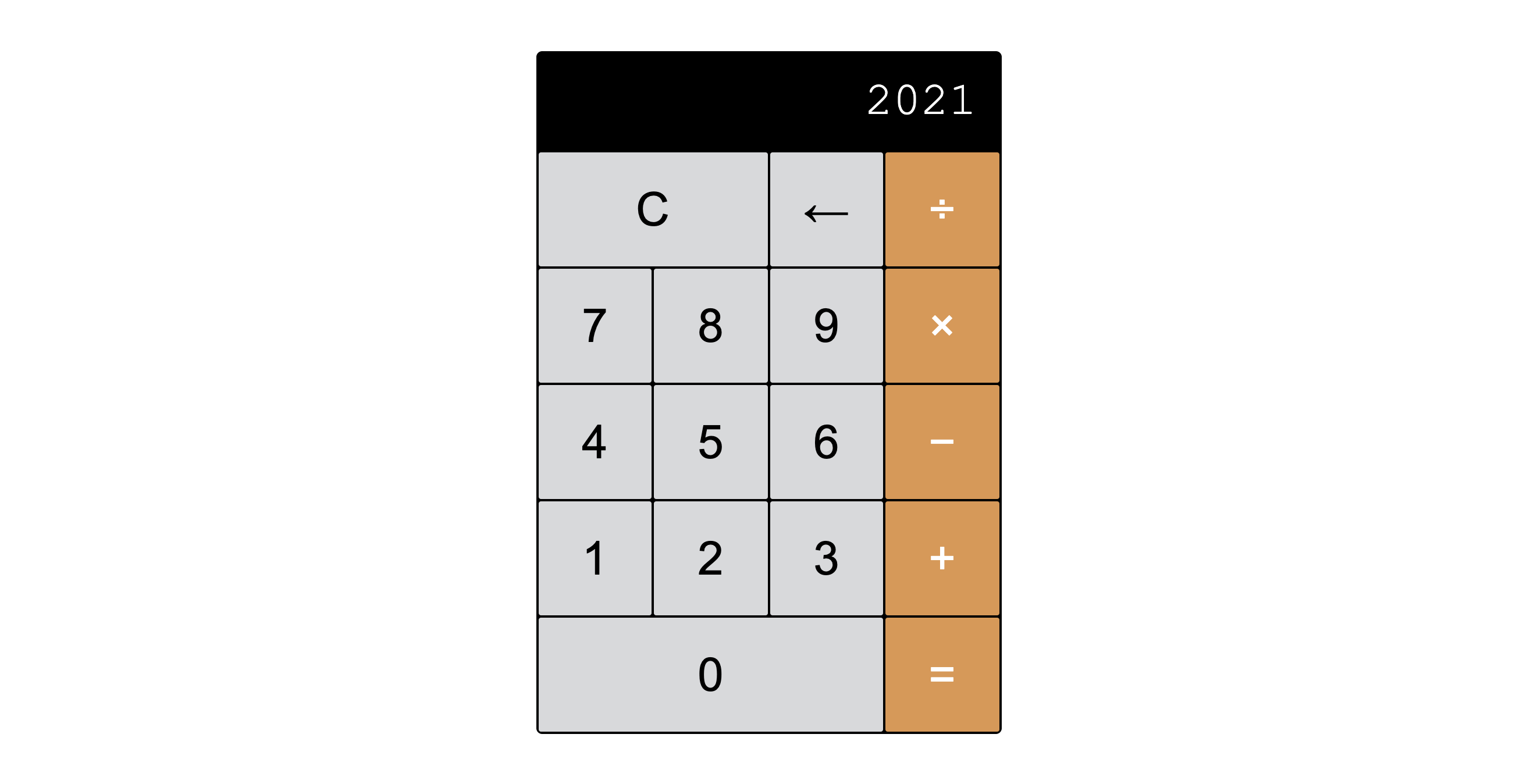GitHub - atalle/apple-calculator-clone: Built following Brian Holt's ...