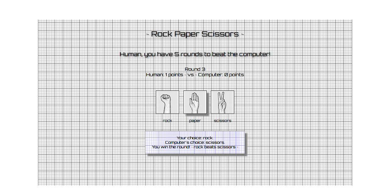 GitHub - FreeFallRush/Rock-Paper-Scissors: Rock Paper Scissors - The ...