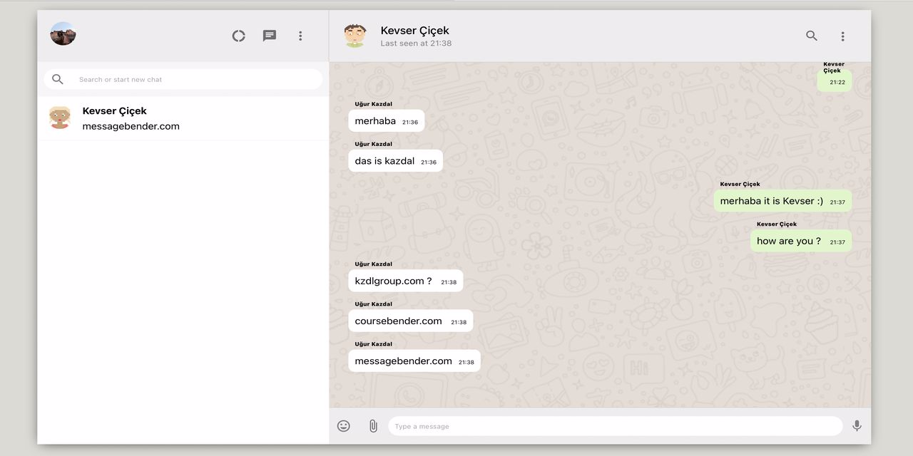 GitHub - k-cicek/WhatsAppCloneBackend