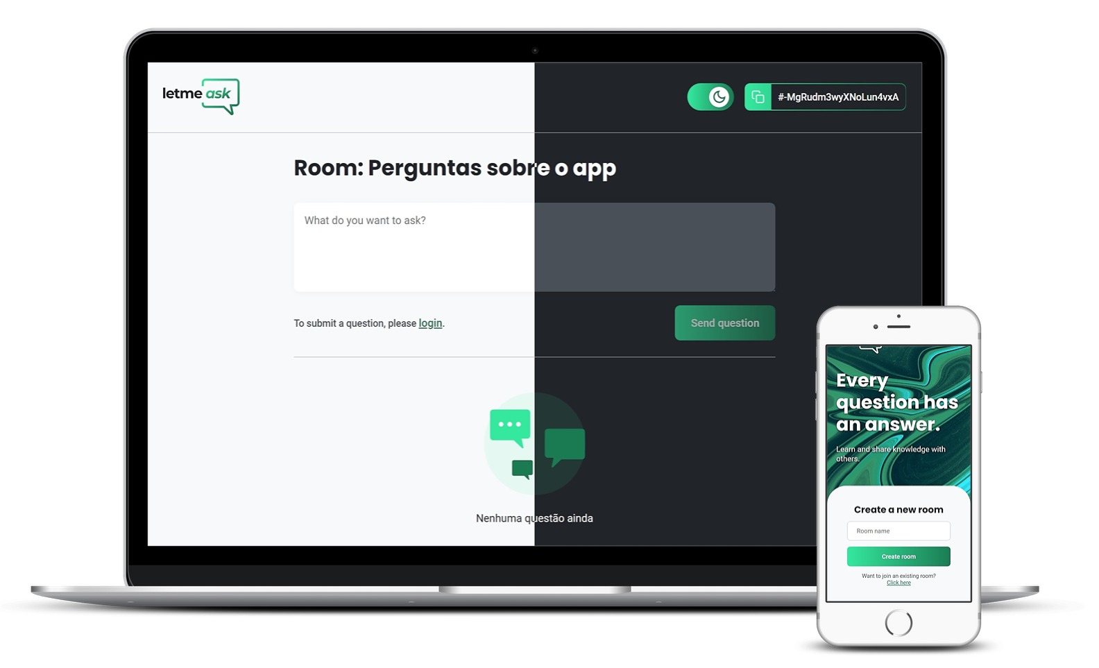 GitHub - LeoRangel/letmeask: :speech_balloon: Projeto de app web para gerenciamento de perguntas ...
