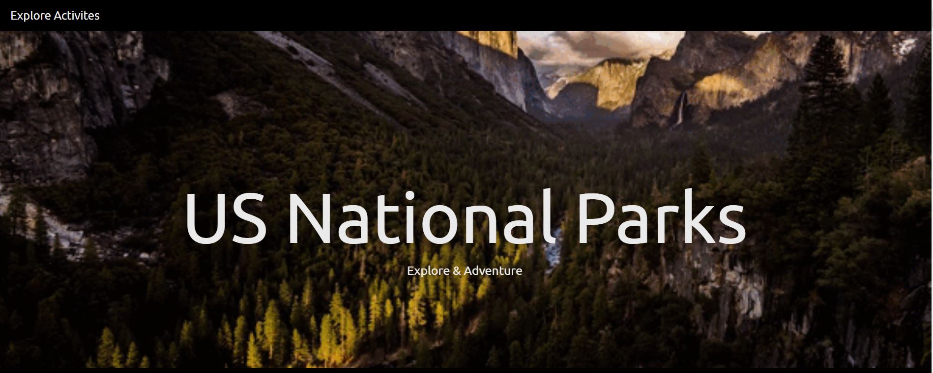 GitHub - kernstaylor7/National-Park-Exploration: A webpage offering ...