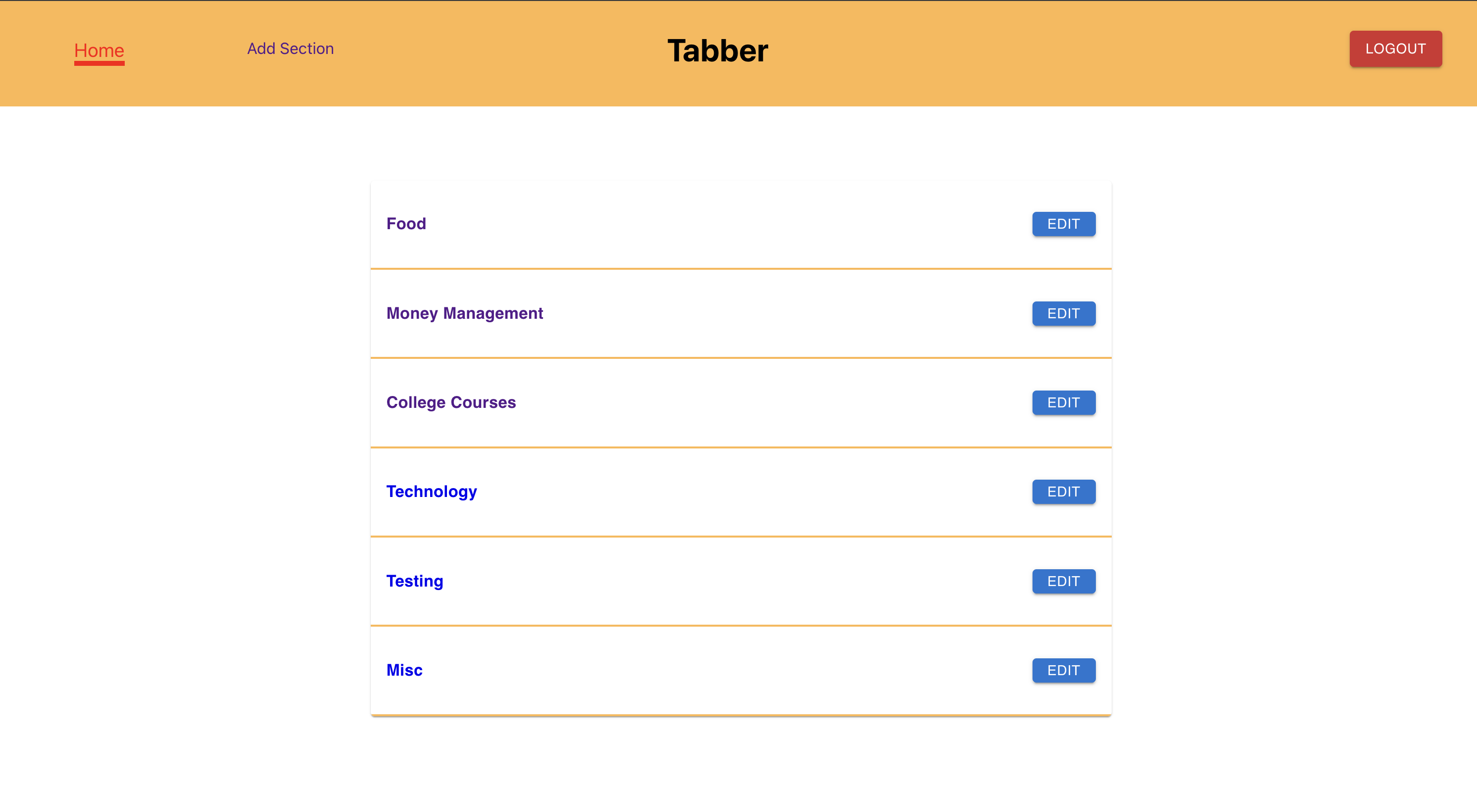 GitHub - Ani512/tabber-web: Web Application made using react for my Product (Service) named Tabber