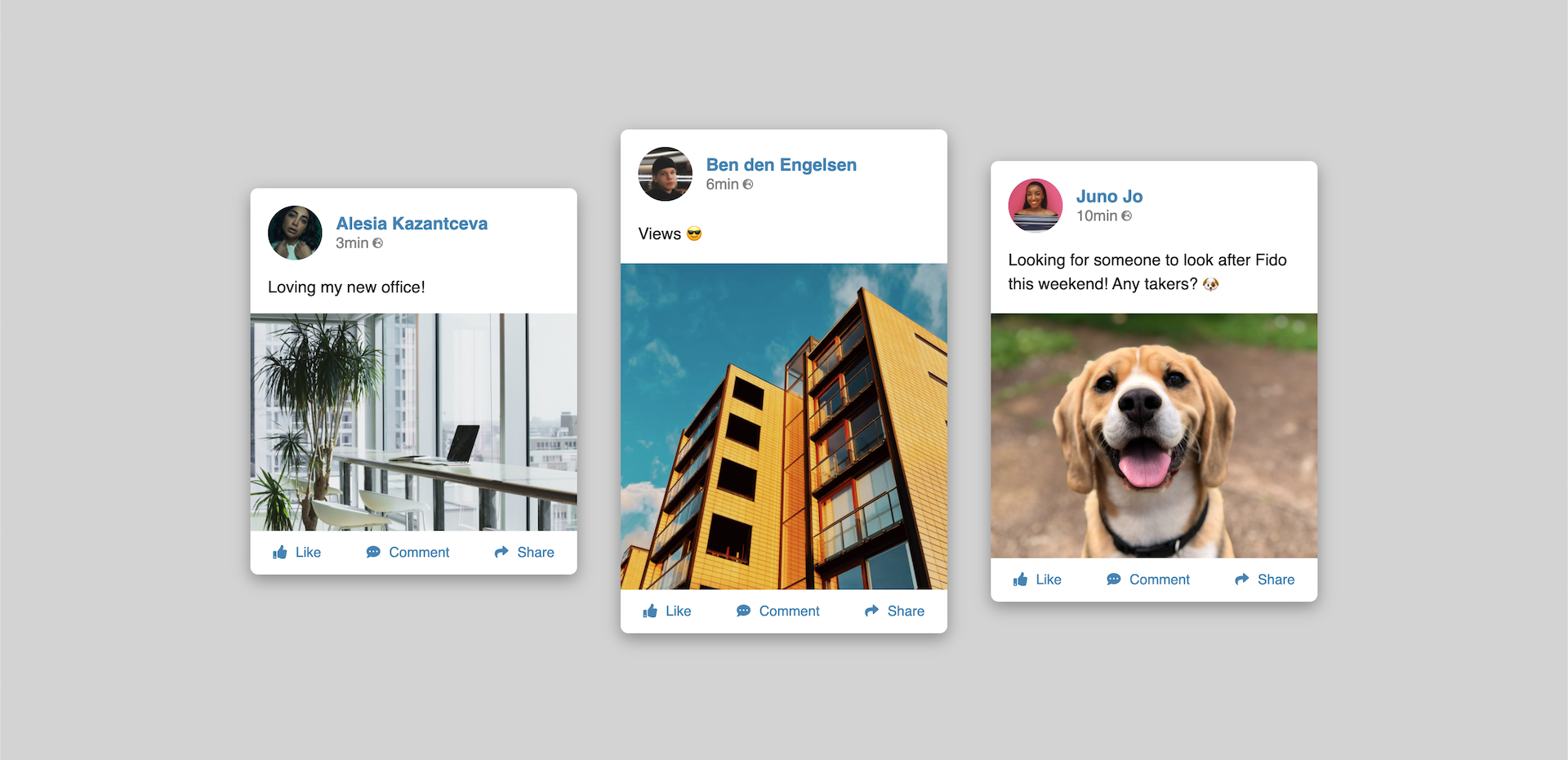 GitHub - clemmurphy/social-posts: Social post templates using HTML and CSS