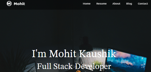 GitHub - kaushikmt157/Mohit-Portfolio-website: This is my porfolio ...