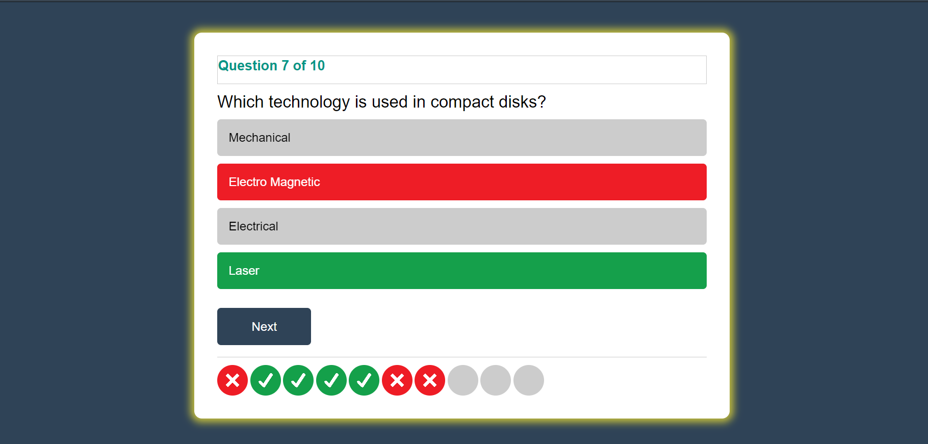 GitHub - fatimakay/quiztoit-app: An interactive quiz application built using HTML5, CSS3, and ...