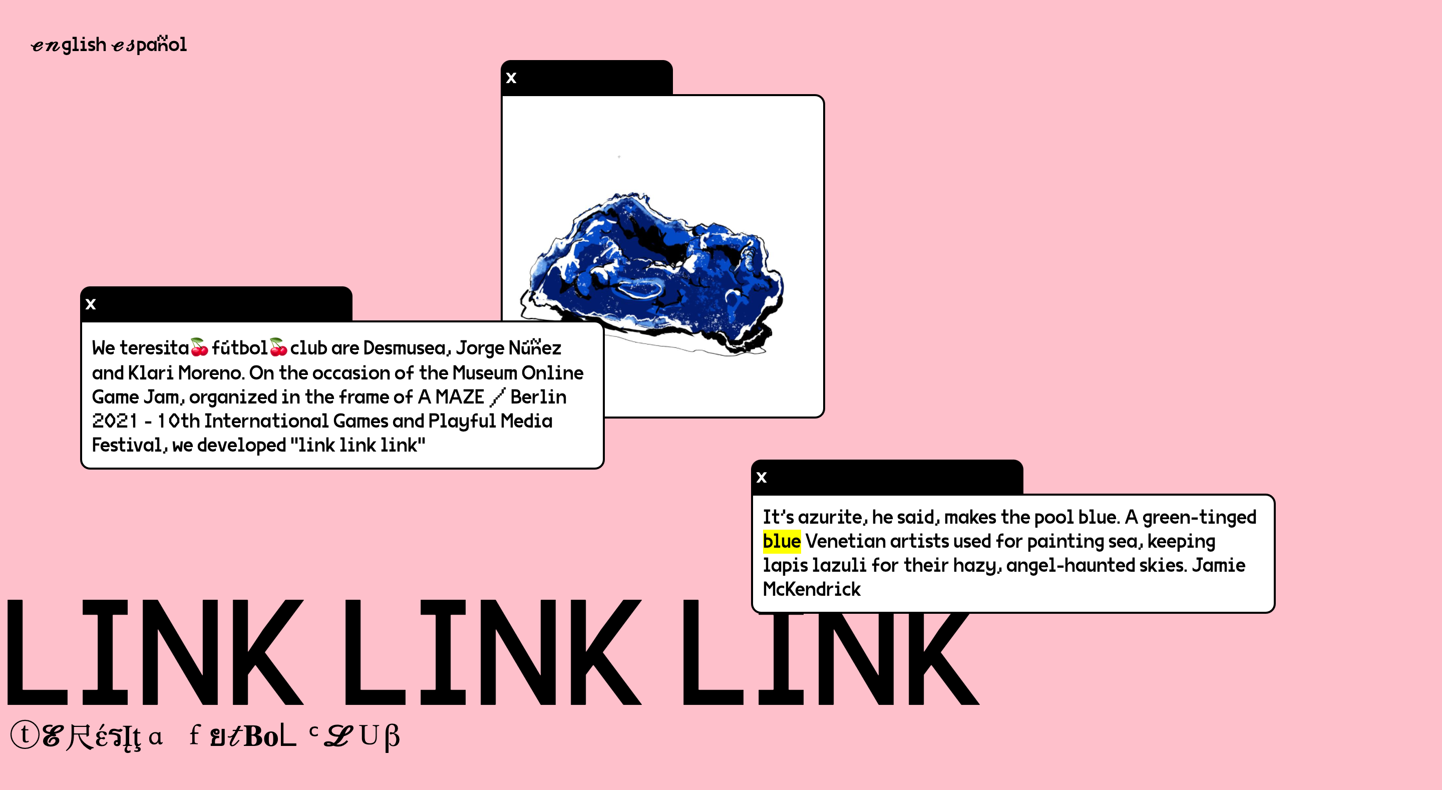 Github Desmusea Link Link Link