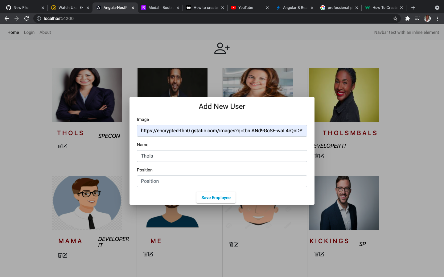 GitHub - tholakelebusi/Employee-DashBored