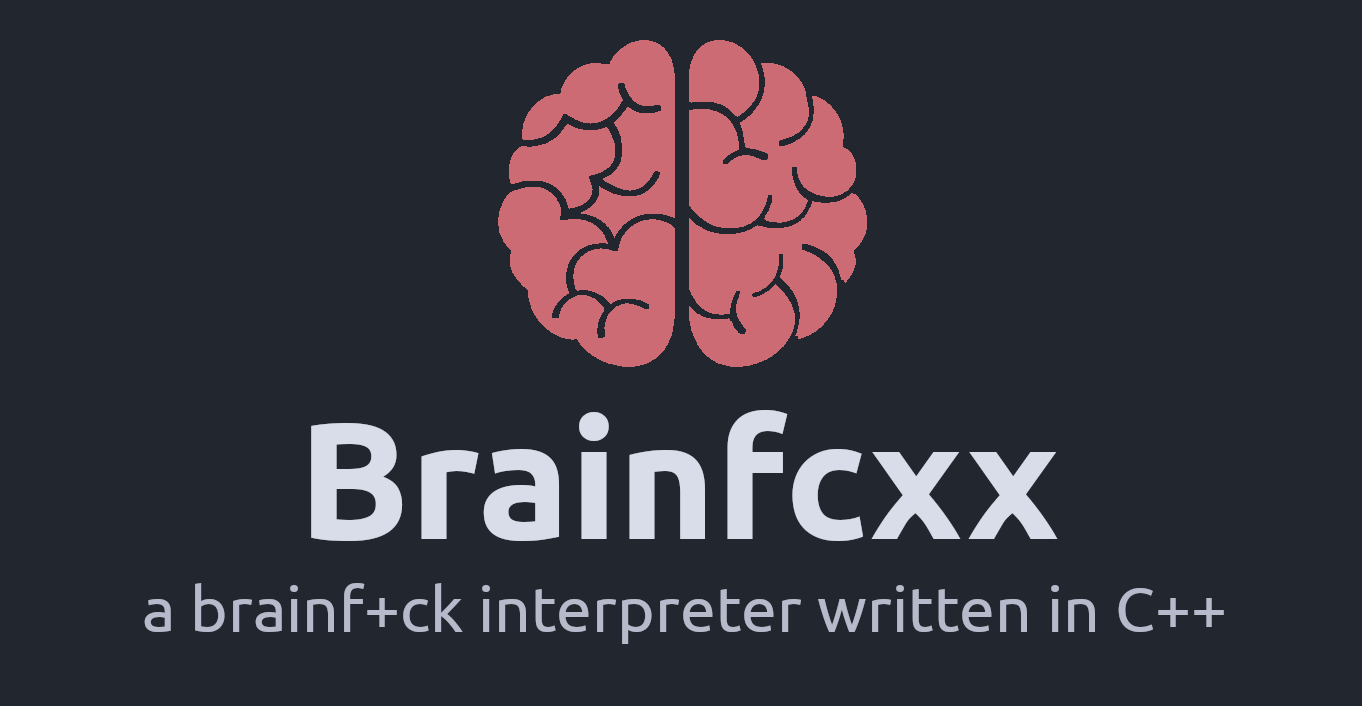 GitHub - LordOfTrident/brainfcxx: A Brainf+ck interpreter written in C++