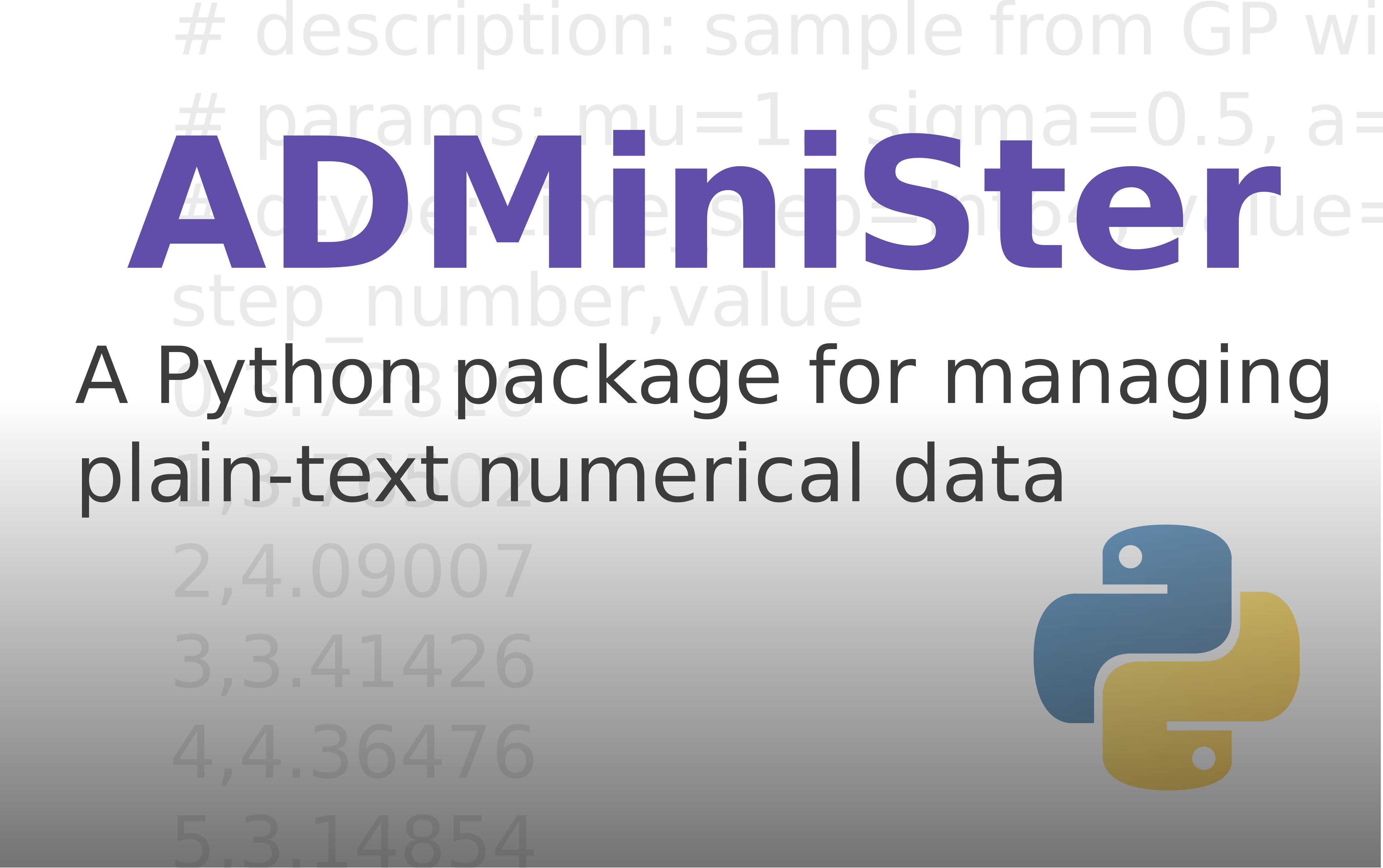 GitHub - dfcastellanos/ADMiniSter: A minimalist suite of tools for ...