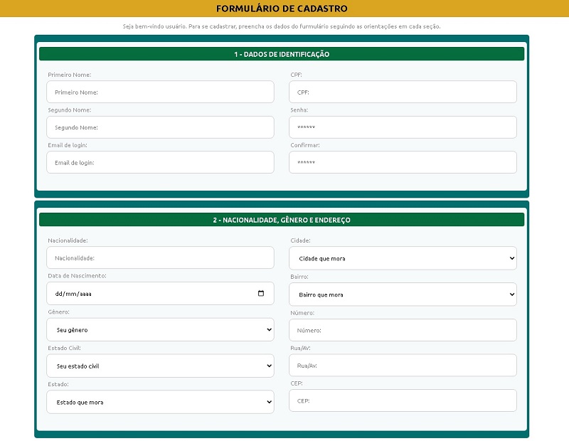 GitHub - DalmoMendes/Form-cadastro1: Formulário de Cadastro1 - HTML e ...