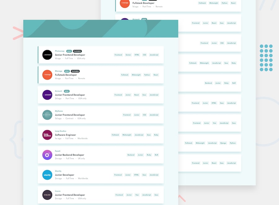 Github Ctzdev Static Job Listing This Structure Is Based In An