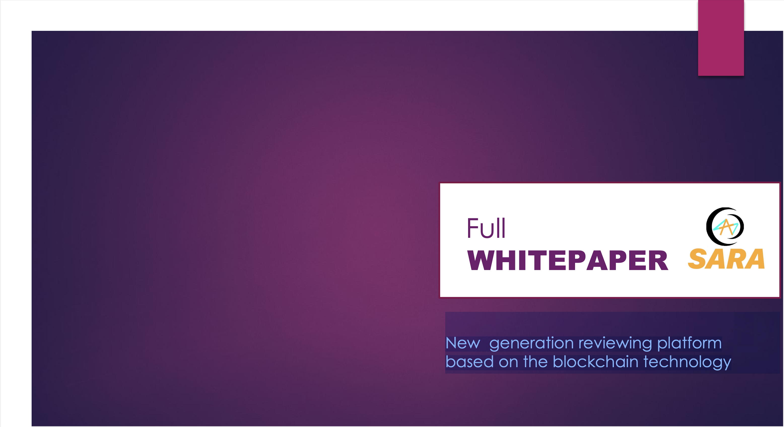 GitHub - anandsinha07/whitepaper: New generation reviewing platform on ...