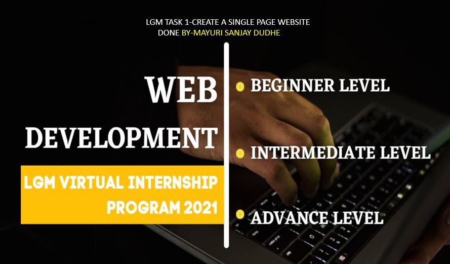 GitHub - MayuriDudhe/LGM-TASK-1