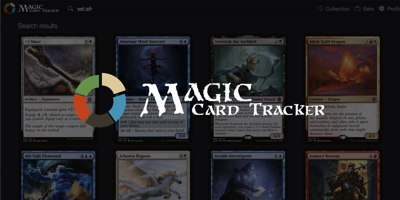 GitHub - Horizon0156/MagicCardTracker: Magic Card Tracker (MCT) is a ...