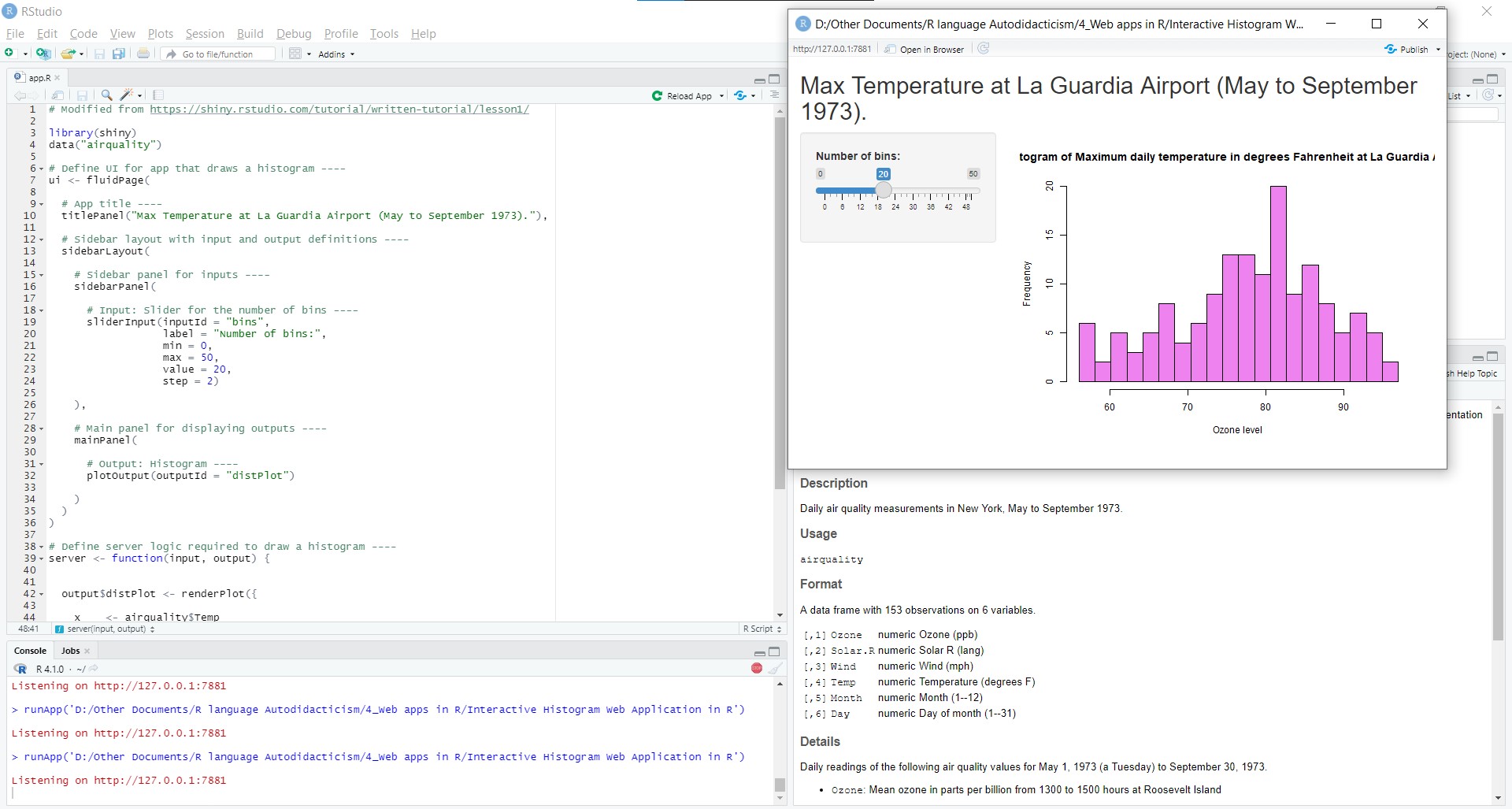 GitHub - Rodhanp/R-language-Autodidacticism: Self-Learning R language by performing Exploratory ...