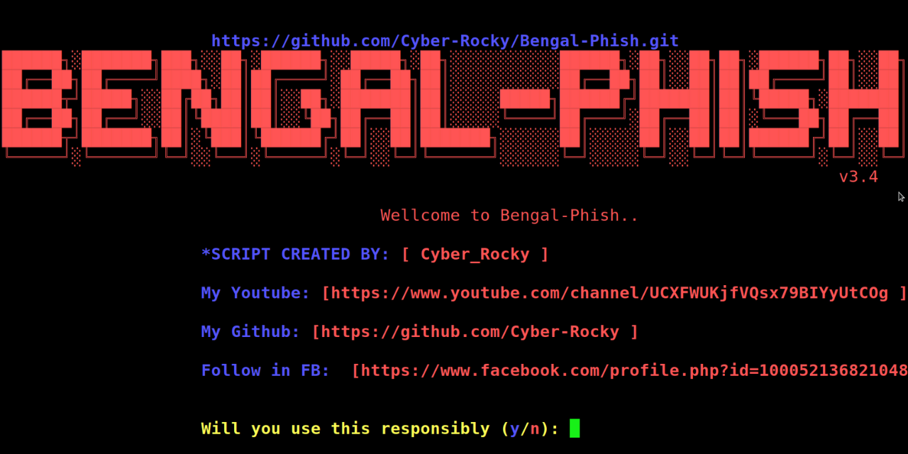 GitHub - Cyber-Rocky/Bengal-Phish