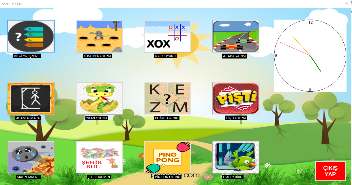 GitHub - ShrvnVrsl/c-_ile_-cok_Fonksiyonlu_OyunProgrami: analog saat ...