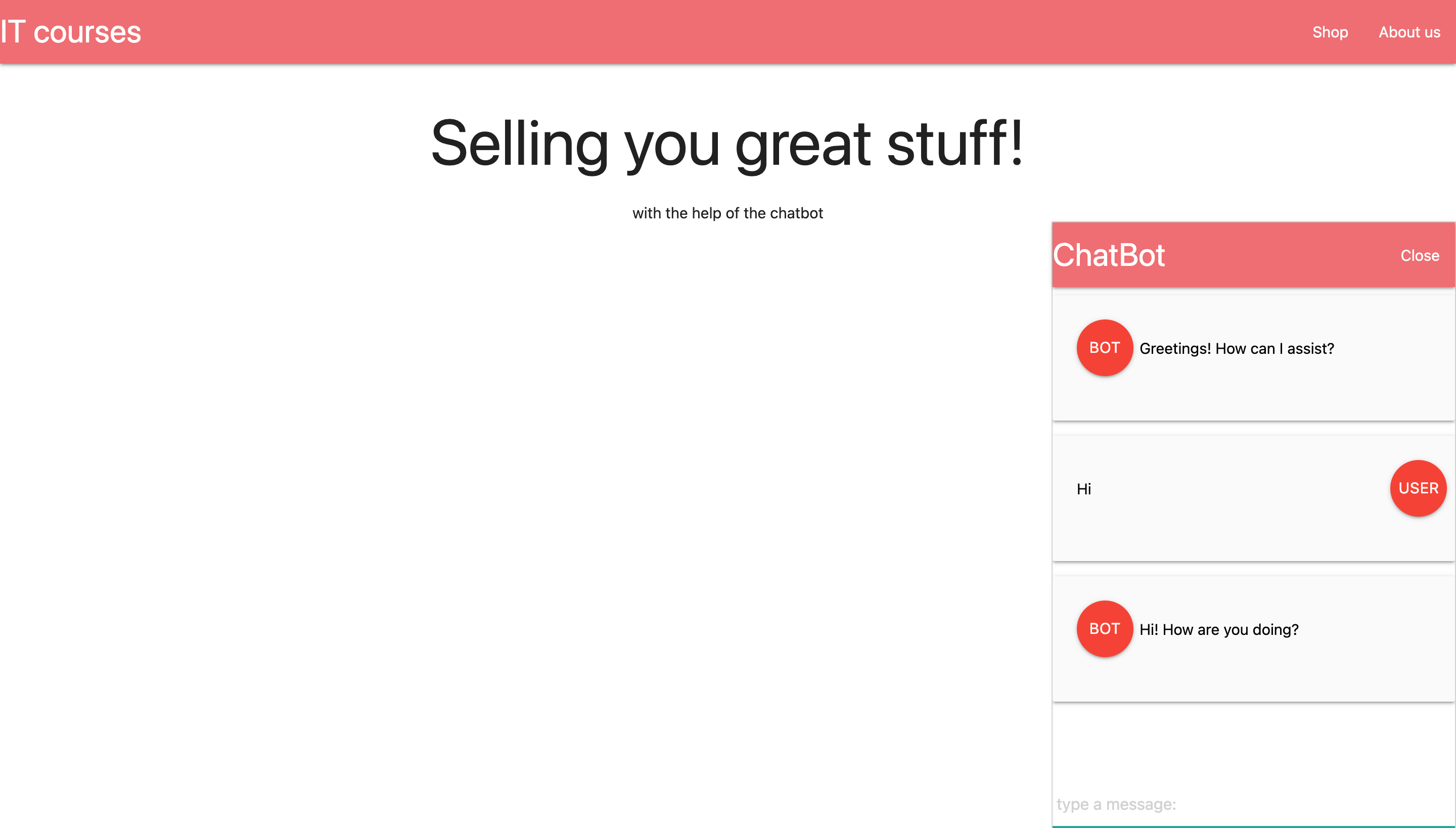 GitHub - silentworker101/Sellbot: Developed a custom chatbot using JavaScript and related ...