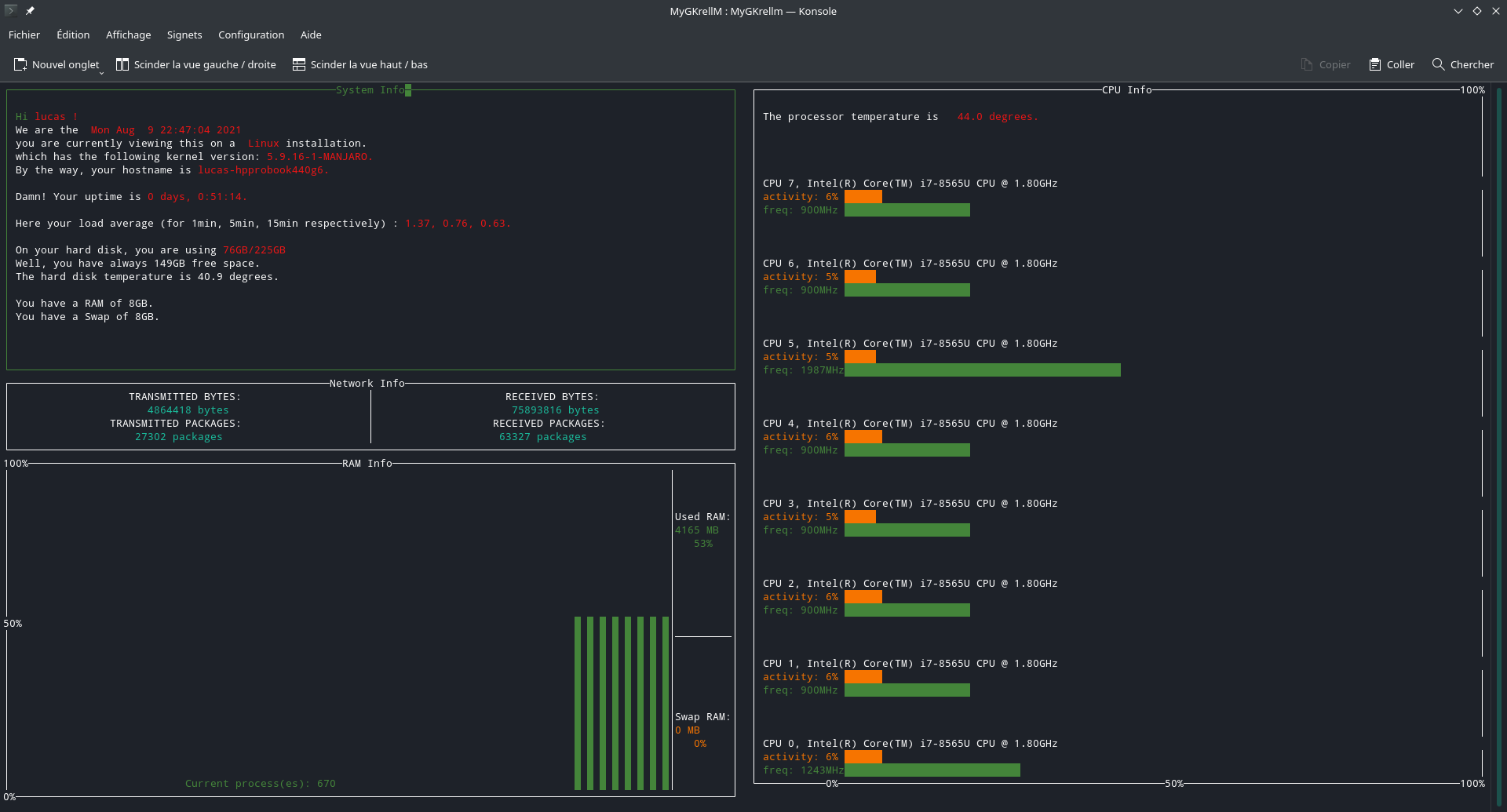 GitHub - kounen/MyGKrellM: MyGKrellM is a System monitor software based ...