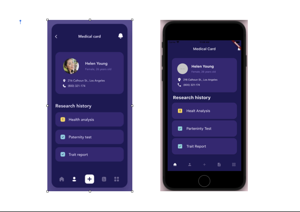 GitHub - sonif/flutter-DNA-Research-App: Flutter from dribble