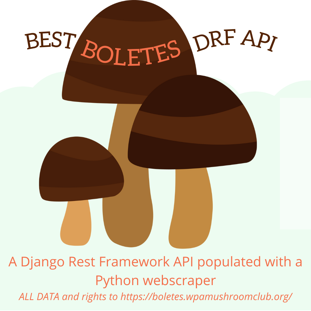 GitHub - sbtries/BestBoletes: A Django Rest Framework API populated ...
