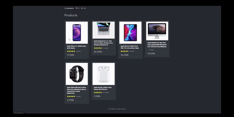GitHub - oguzhanozfe/E-commerce