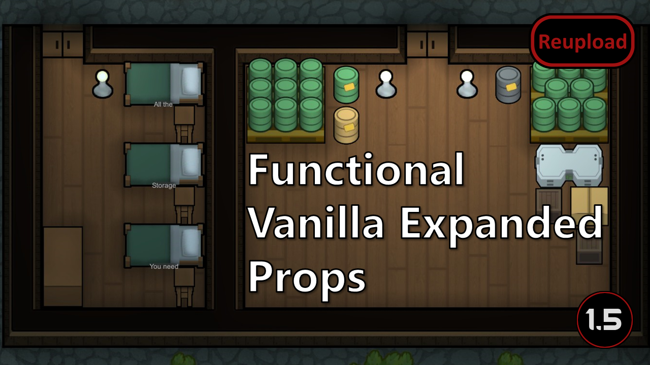 GitHub - emipa606/FunctionalVanillaExpandedProps: Repository for the ...