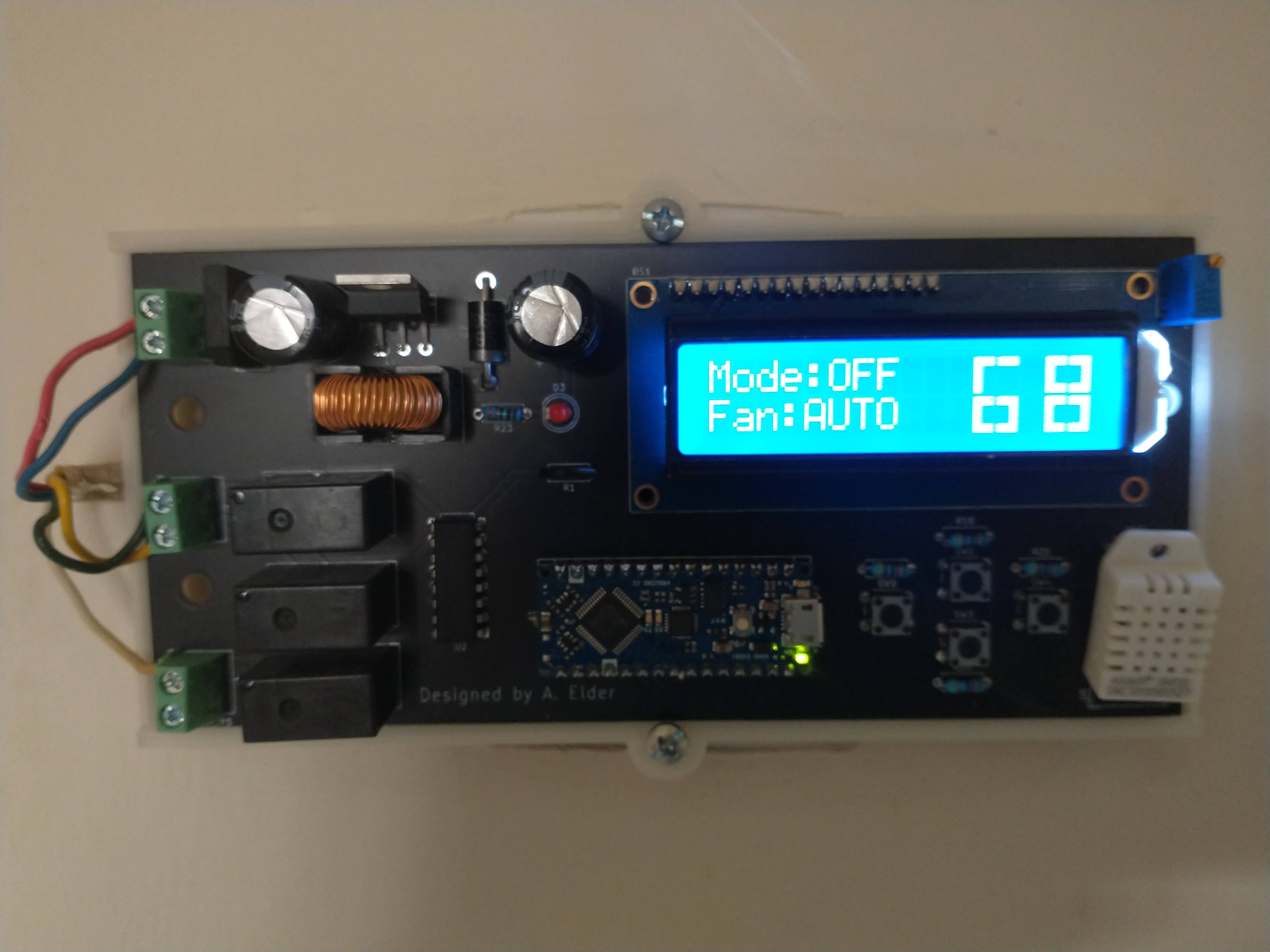 Github Alfaa123arduino Thermostat This Is A Project To Create A Arduino Powered Home