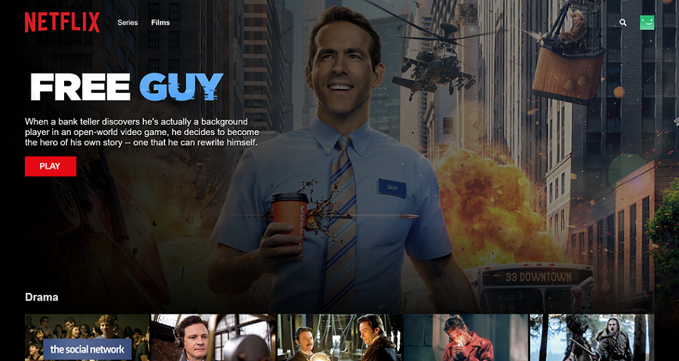 GitHub - LoganWolfe/netflix-clone: A netflix clone.