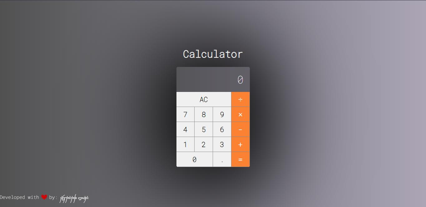 GitHub - NandoSouzaS/Calculator: The project I named Calculator is, as the name says, a ...