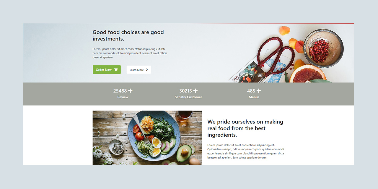 GitHub - codendesigner/Fooderian: A HTML Restaurant Template