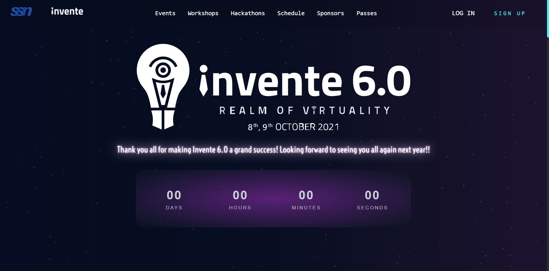 GitHub - snehask7/Invente6.0-Website: Website created for Invente 6.0 conducted by SSNCE