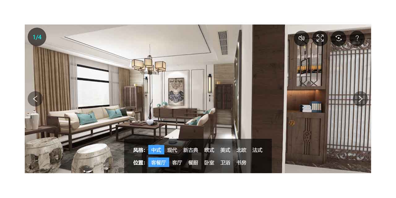 GitHub - XitangChen/interior-design-panoramic-display: Interior Design Panoramic Display