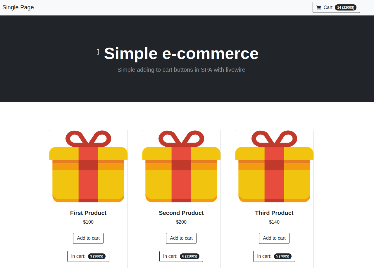 GitHub - Shenter/ecommerce-livewire