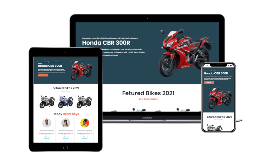 GitHub - arifulsajib/honda-cbr: Fully responsive honda website using bootstrap