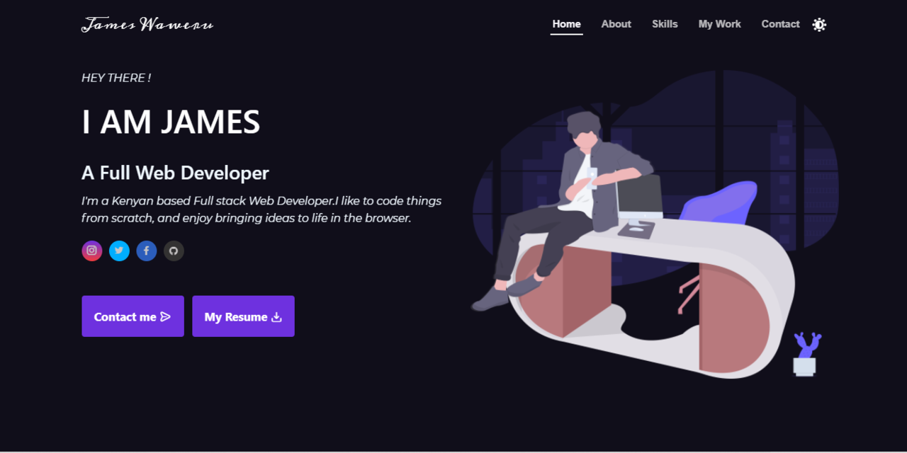 Simple portfolio GitHub Topics GitHub