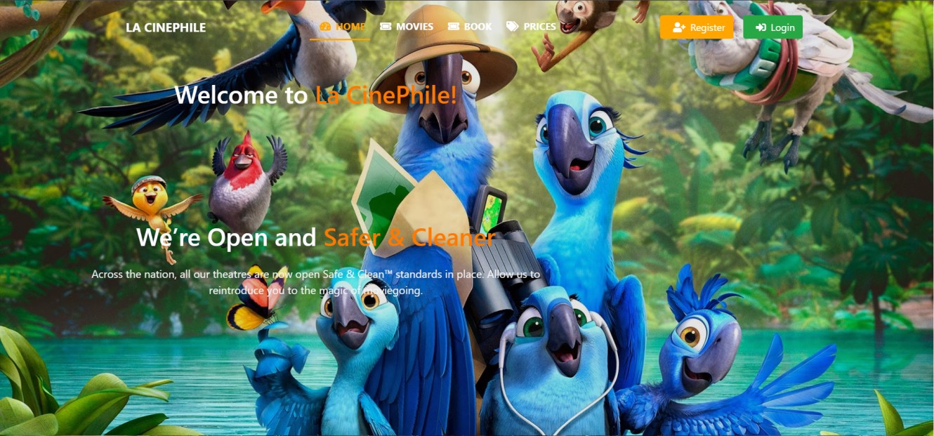 GitHub - Chirag123-bit/La-Cinephile: La CinePhile is a movie ticket ...