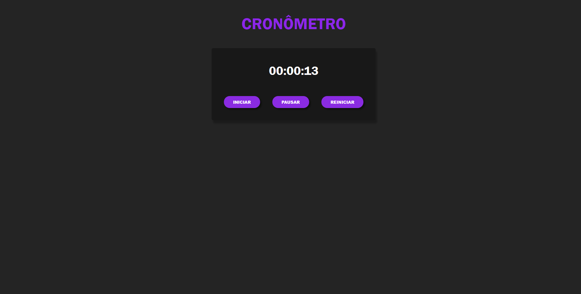 GitHub - DicousDev/Cronometro
