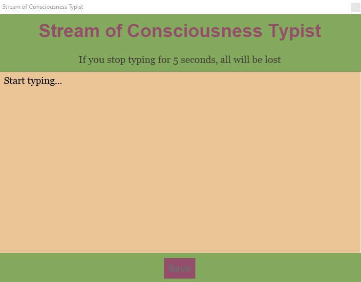 GitHub - Shizen-no-ko/python_stream_of_consciousness_typing_app