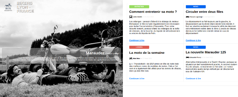 GitHub - joseduard/Bikers: Site web statique en responsive web design